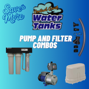 CENTRAL COAST WATER TANKS PUMP & FILTER COMBO REEFEPRJ055- UV GUARD ...